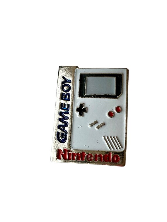 Vintage NINTENDO GAMEBOY Enamel Pin Badge Rare Gaming… - Gem