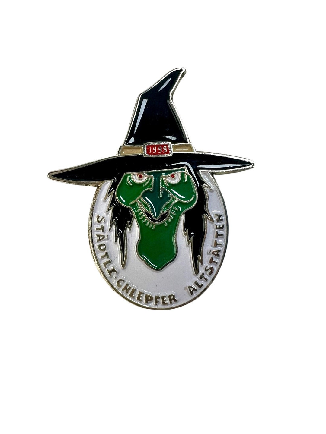 Vintage Häxe Swiss Witch Pin Swiss German Tradition Pin, Gift for Witch ...