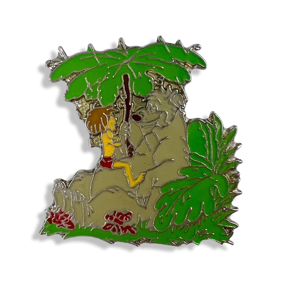 Vintage JUNGLE Book Pin, MOWGLI and BALOO, Enamel Pin Badge - Etsy UK