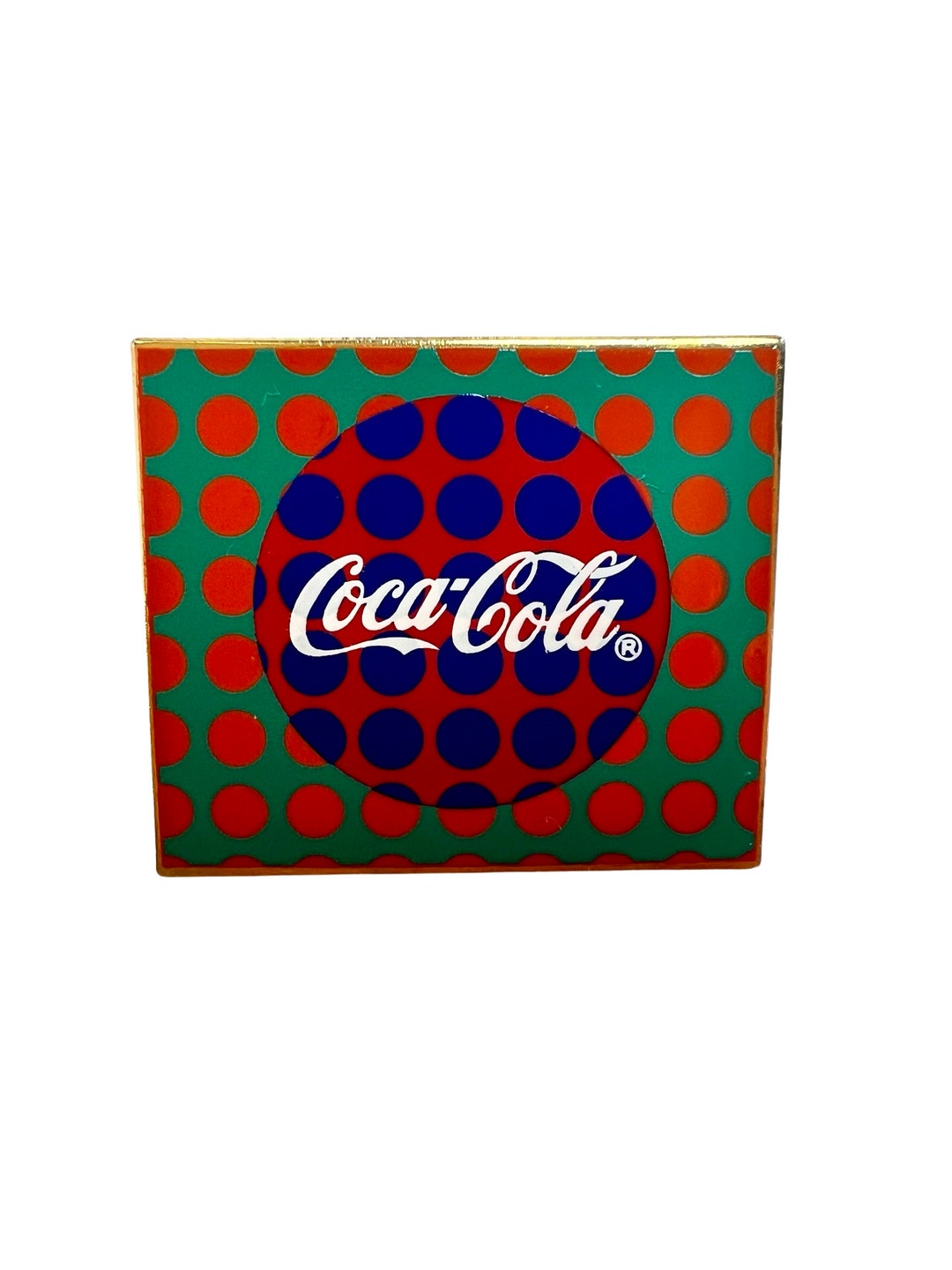 Vintage 1996 Coca Cola Lapel Pin: Collectible Coke Badge - Etsy