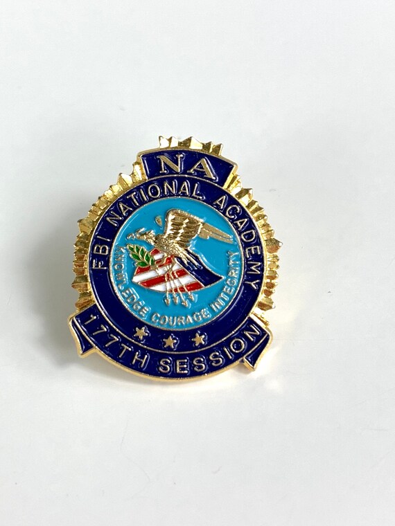 Vintage FBI National Academy Pin 177th Session | Etsy
