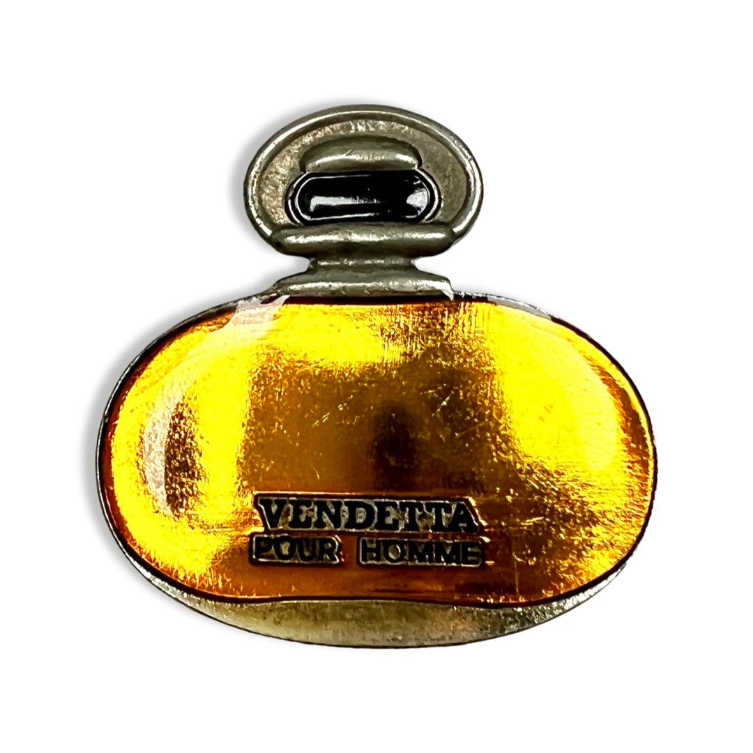 Vintage Vendetta Pour Homme Perfume Bottle Pin - Fragrance Collector ...