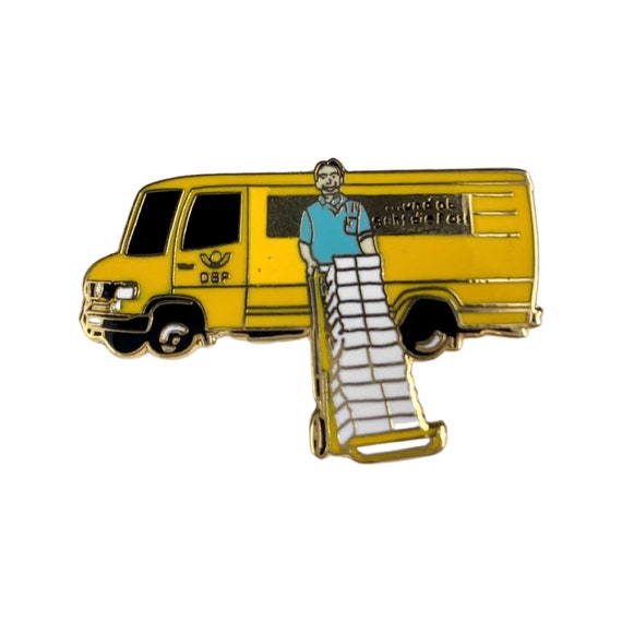 Vintage POSTAL WORKER Pin KEY Worker Badge Gift for P… - Gem