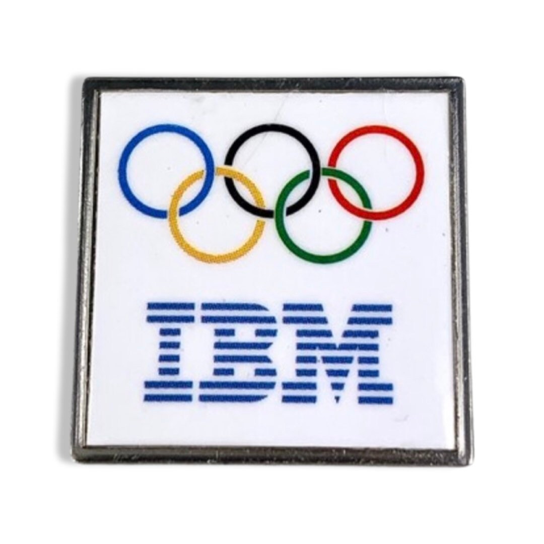 Vintage IBM Olympics Pin Badge Vintage Computer Aesthetic Gift - Etsy