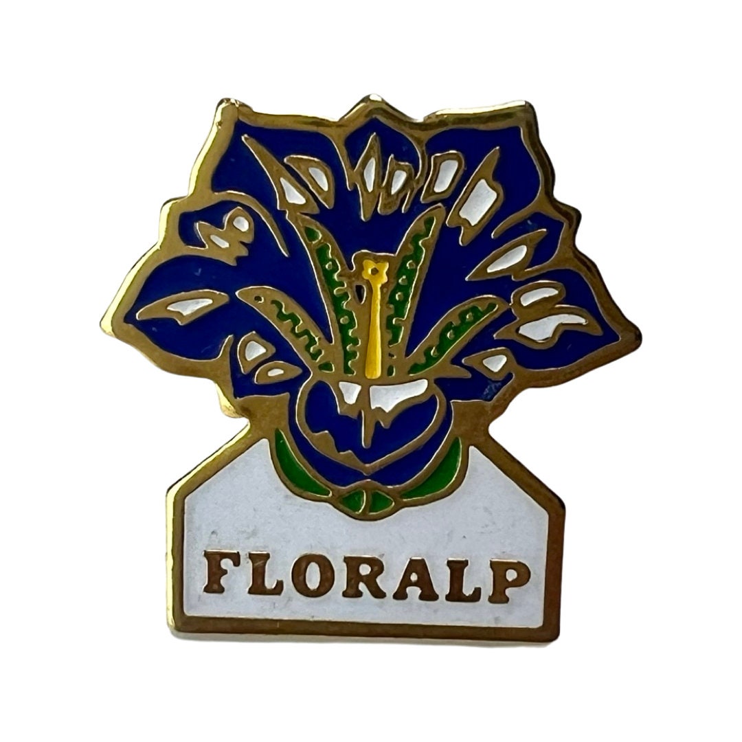 Vintage FLORALP Butter Pin - the Swiss Preferred Butter - Swiss Food ...