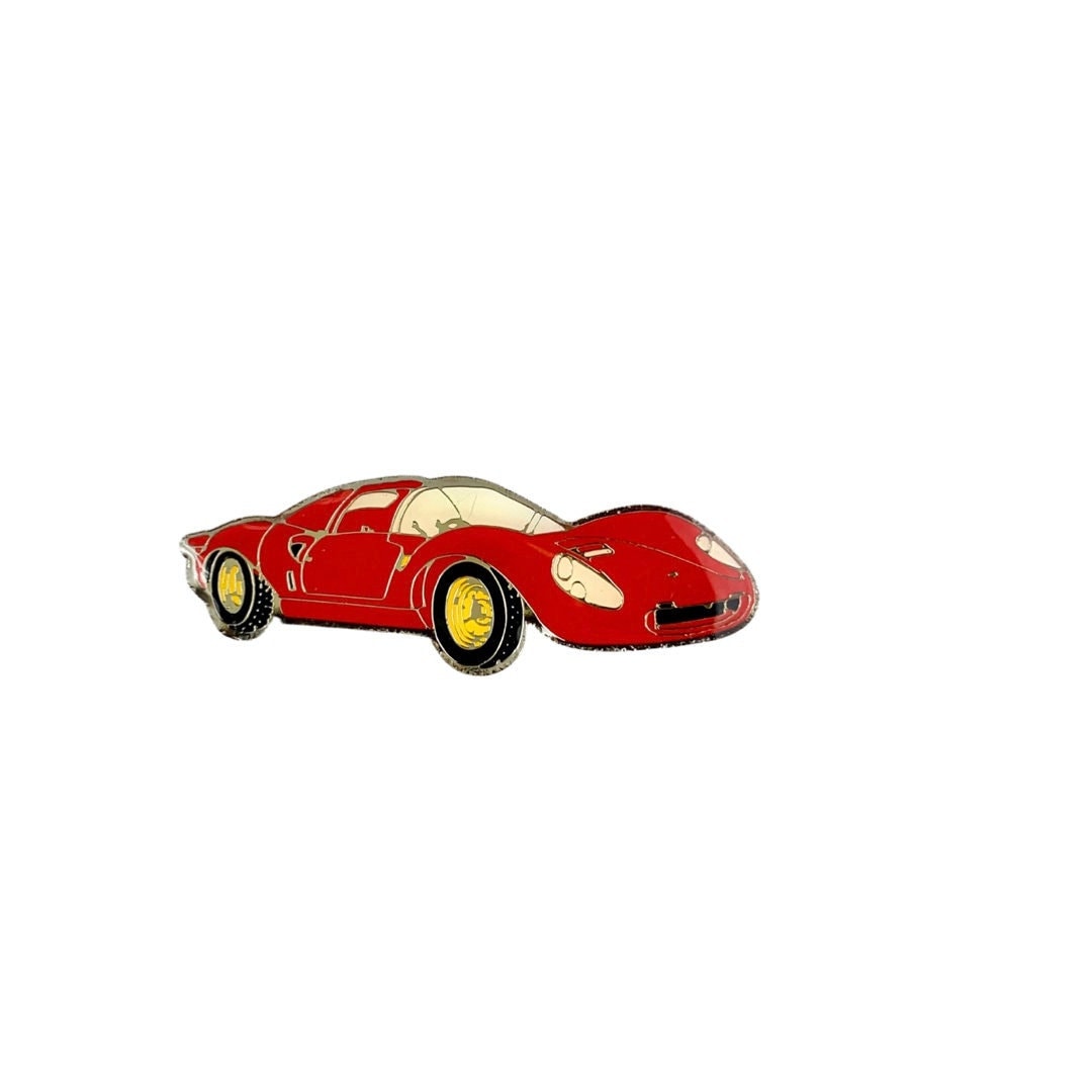 Vintage Large Red Sports Car Pin, Gift for Vintage Car Lover - Etsy