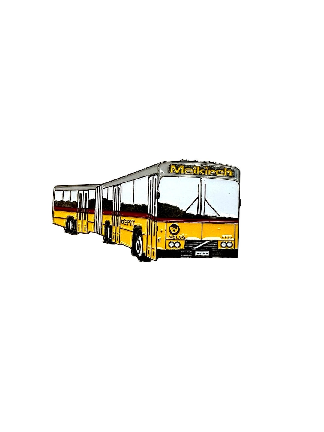 Vintage SWISS POST BUS, Vintage Enamel Pin, Swiss Themed Gift - Etsy