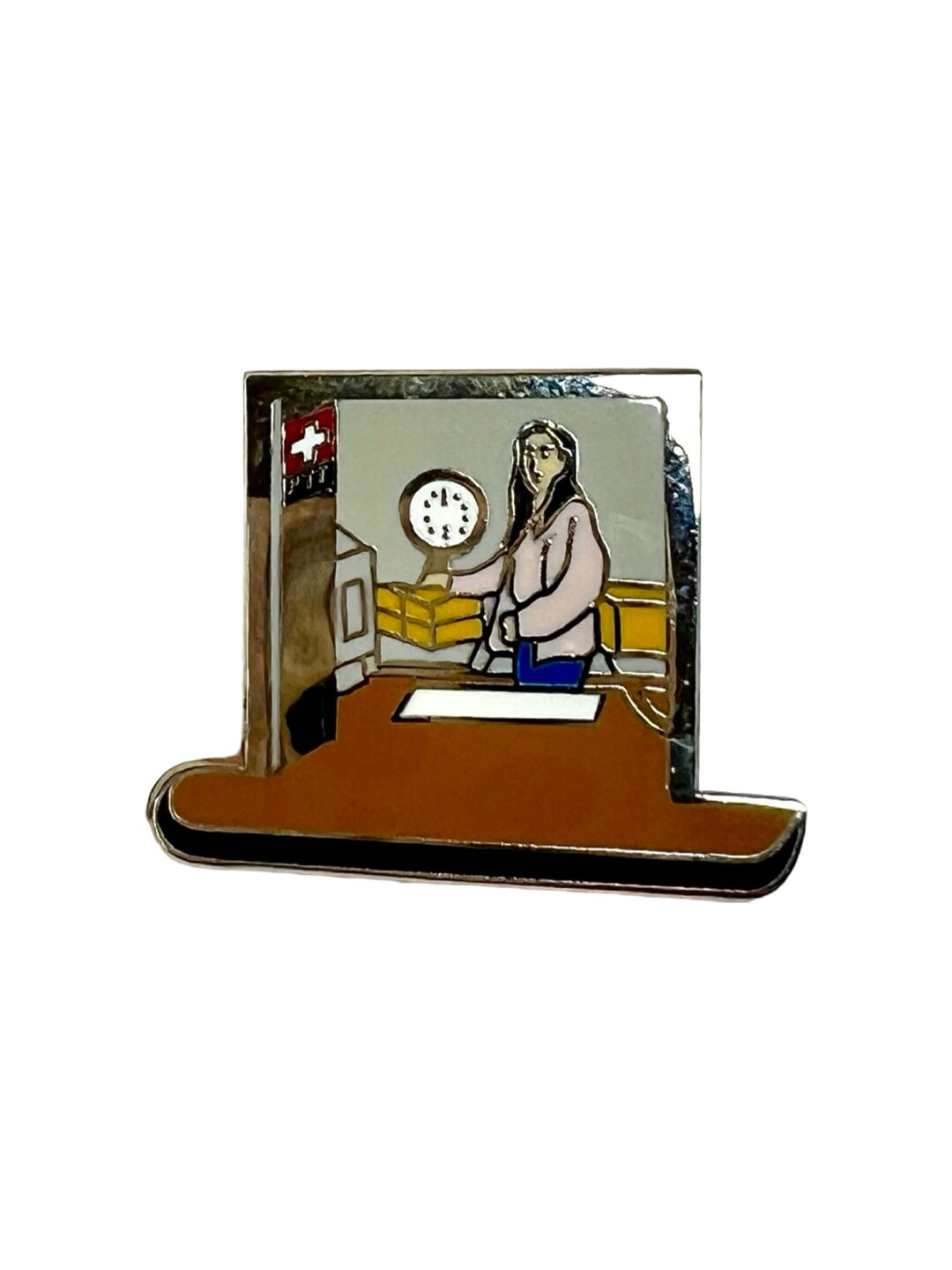 Vintage POSTAL WORKER Pin, KEY Worker Badge. Gift for Post Man Post ...