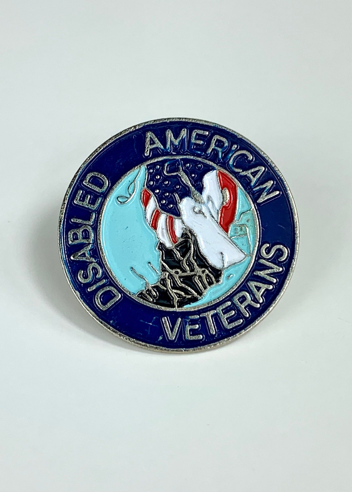 Vintage Disabled American Veterans Pin - Etsy UK