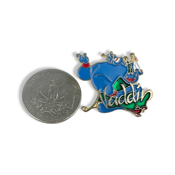 Classic Movie Pin, Vintage Aladdin Genie Disney Pin, … - Gem