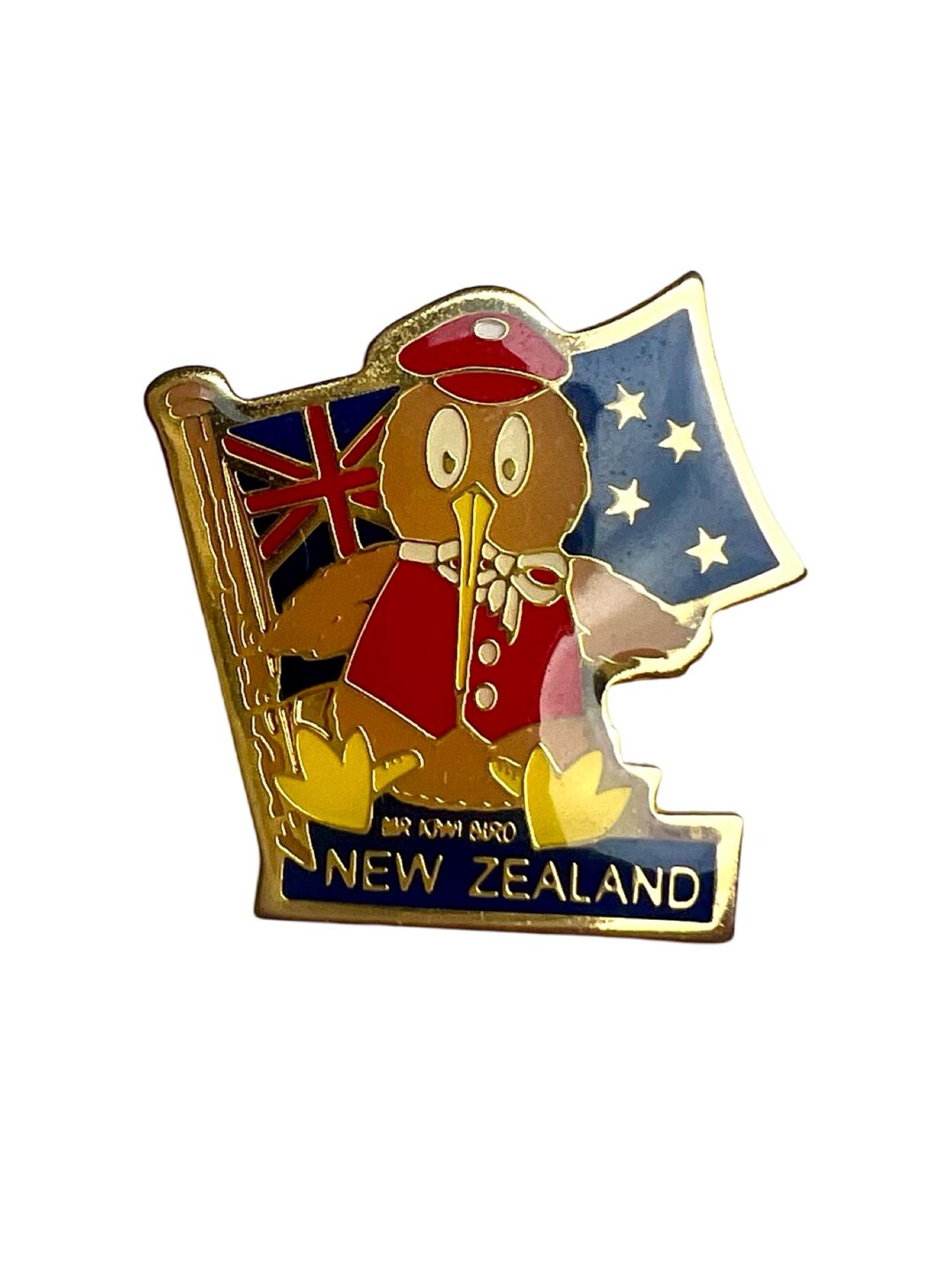 Vintage Kiwi Bird Pin: New Zealand Flag Lapel Pin - Etsy