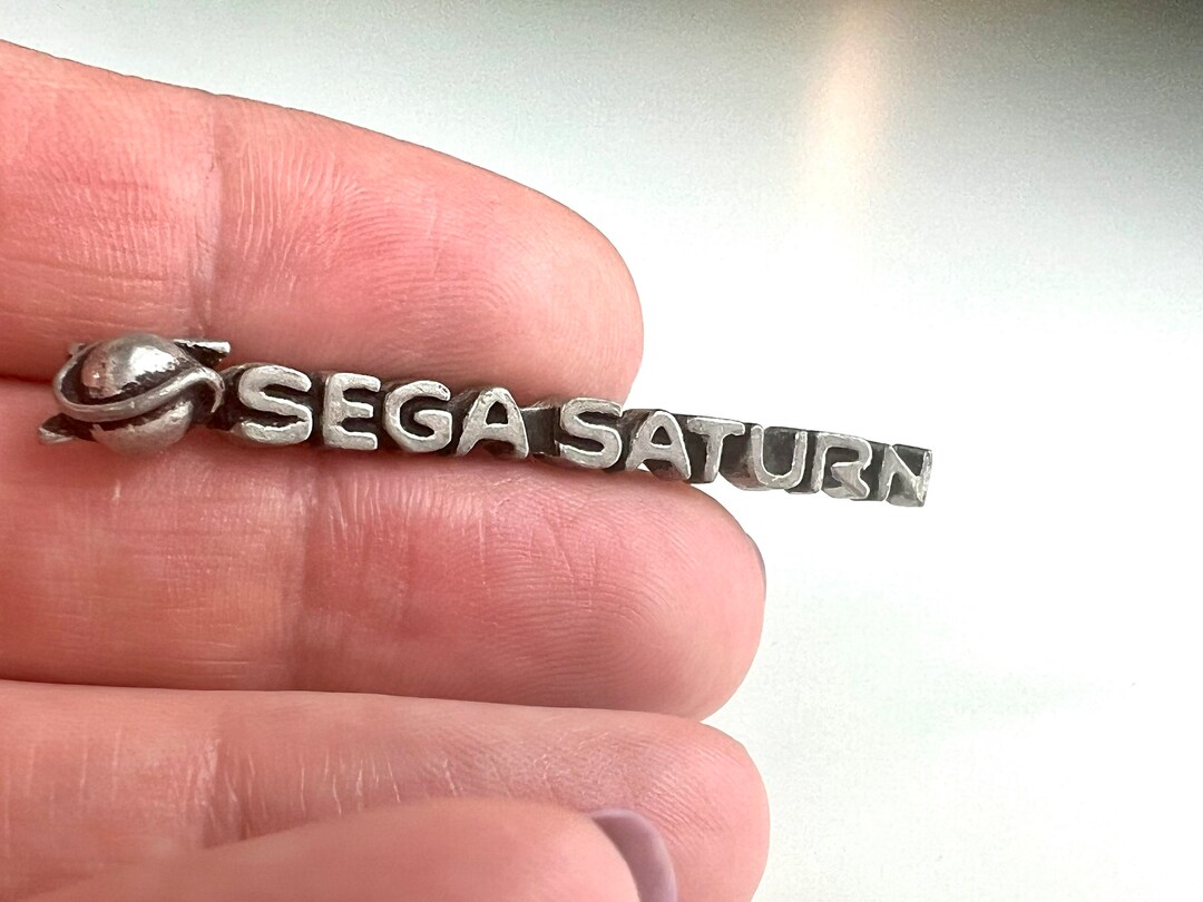 True Vintage Sega Saturn Pin 1995 Special Unique Gift for Gamer ...