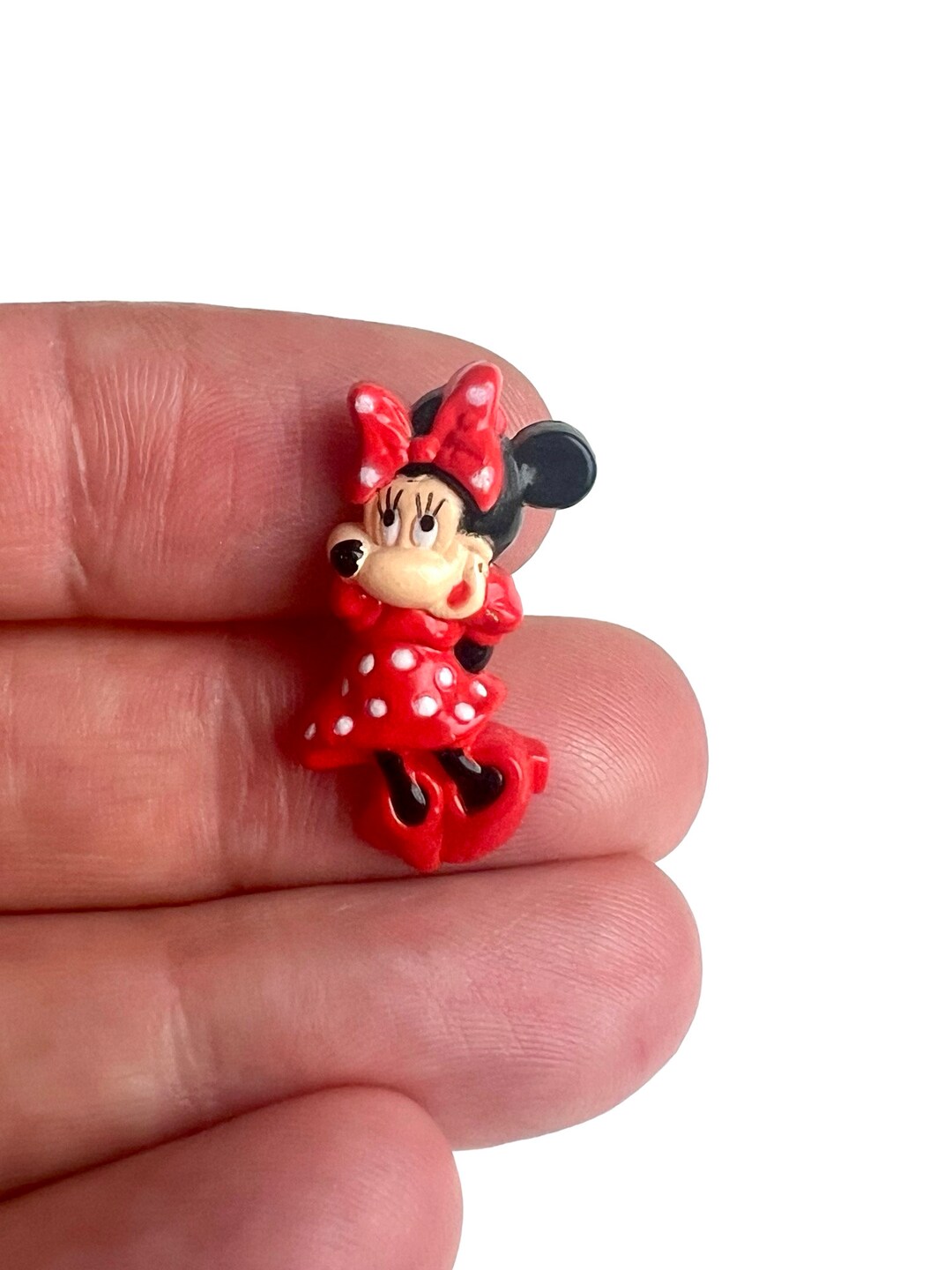 Vintage Minnie Mouse Plastic Pin, Disney Collectible Badge - Etsy