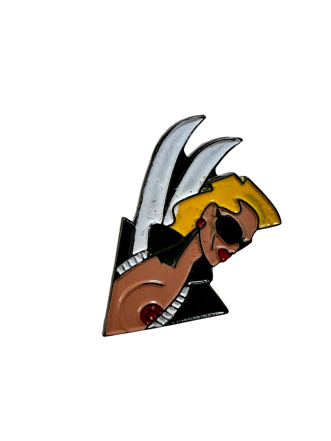 Vintage Sexy Lady Skier Lapel Pin, Gift for Skier, 80s Aesthetic ...