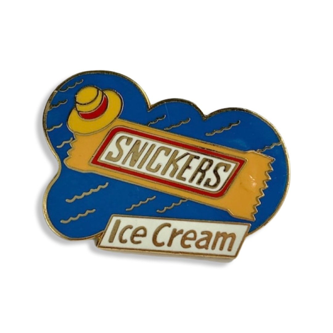 Vintage Snickers Ice Cream Pin Gift for Chocolate Lover Ice Cream Lover ...