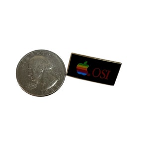 Vintage Apple OSI Pin: Rare Collectable Tech Gift - Etsy