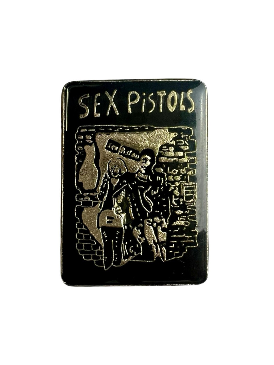 Vintage Sex Pistols Pin Music Pin Punk Badge Etsy