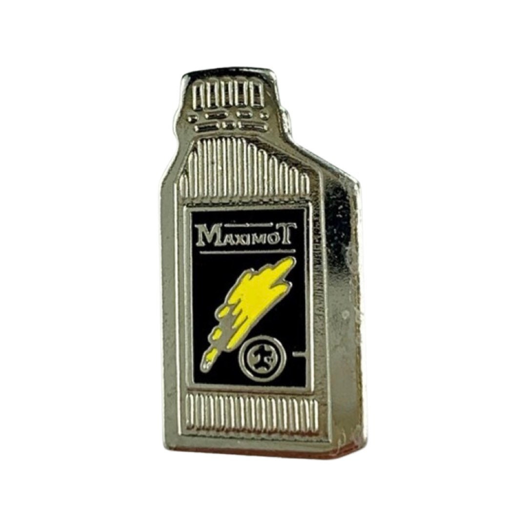 Vintage Maximot Orol Oil Can Pin: Gold Tone Lapel Pin - Etsy