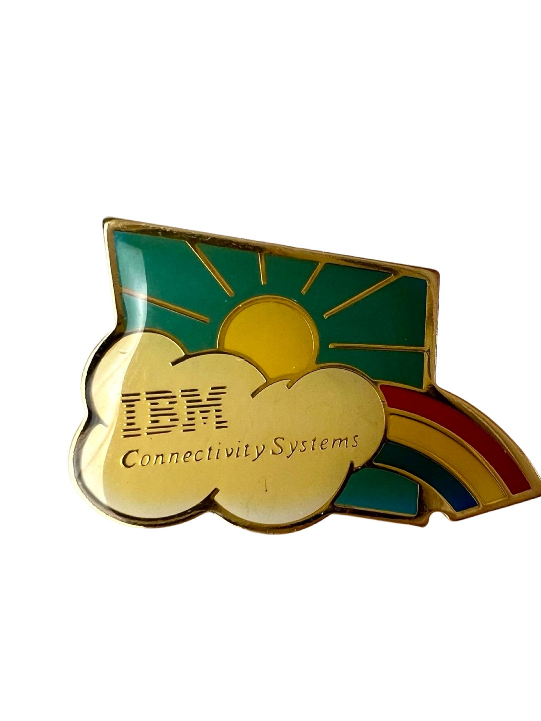 Vintage IBM Enamel Pin, Vintage Computer Aesthetic Gift for Computer ...