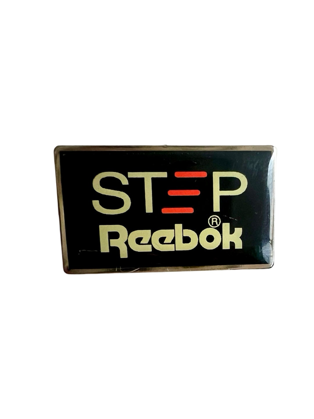 Vintage Reebok STEP Pin 80s 90s Aesthetic Pinback Button Lapel Pin ...