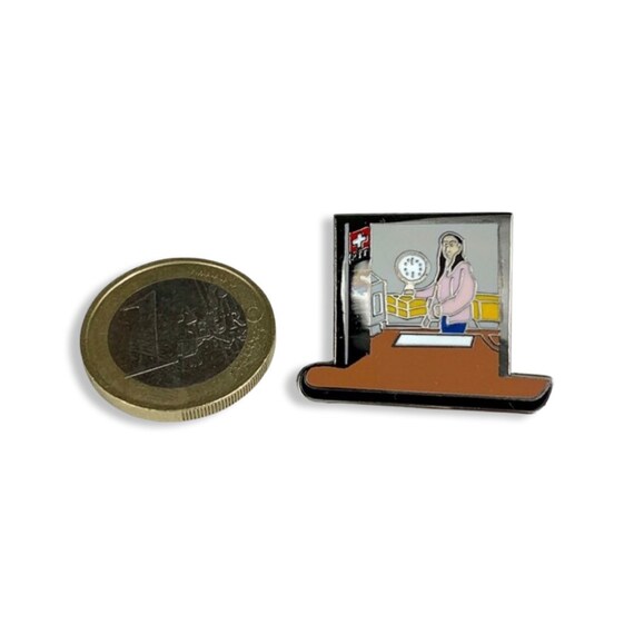 Vintage POSTAL WORKER Pin, KEY Worker Badge. Gift for… - Gem