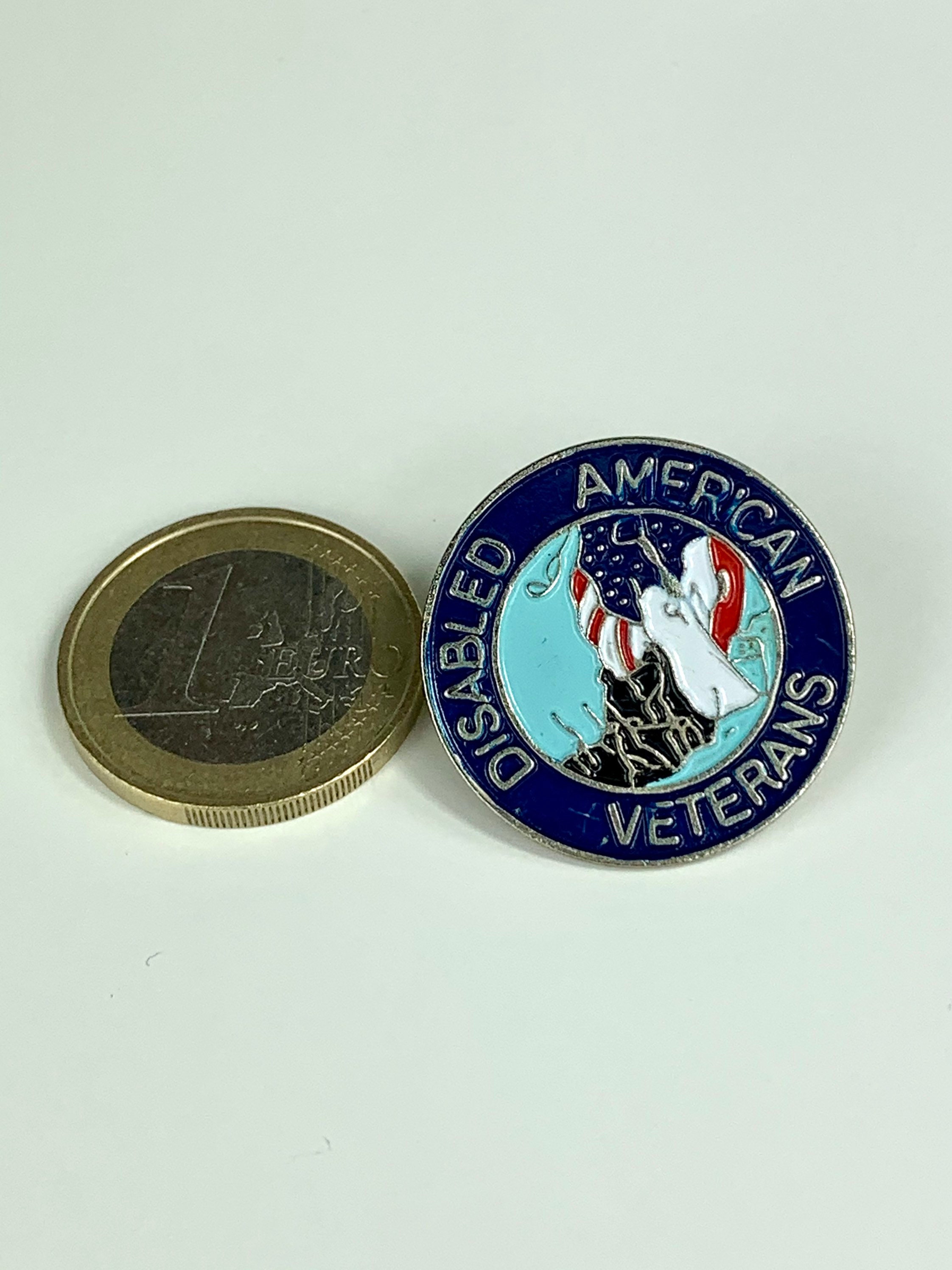 Vintage Disabled American Veterans Pin | Etsy