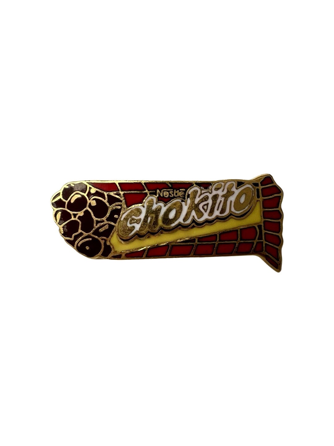 Vintage Chokito Chocolate Bar Pin Gift for Chocolate Collector Present ...