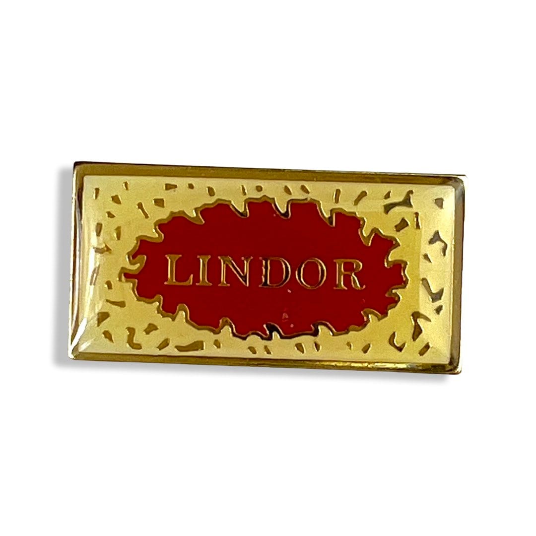 Vintage Lindt Lindor Chocolate Logo Lapel Pin Badge, Swiss Chocolate ...