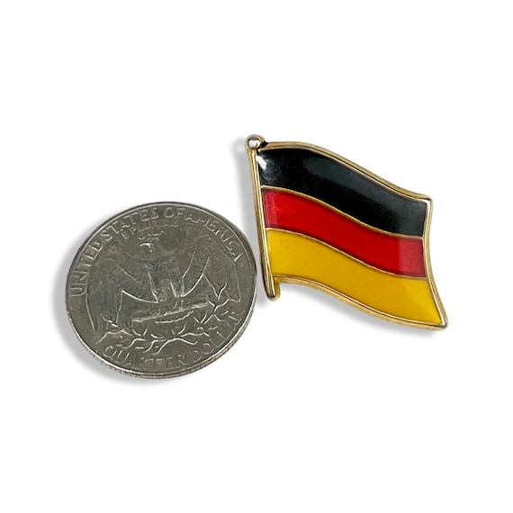 Vintage Germany Flag Pin, Flags of the world, Globetr… - Gem