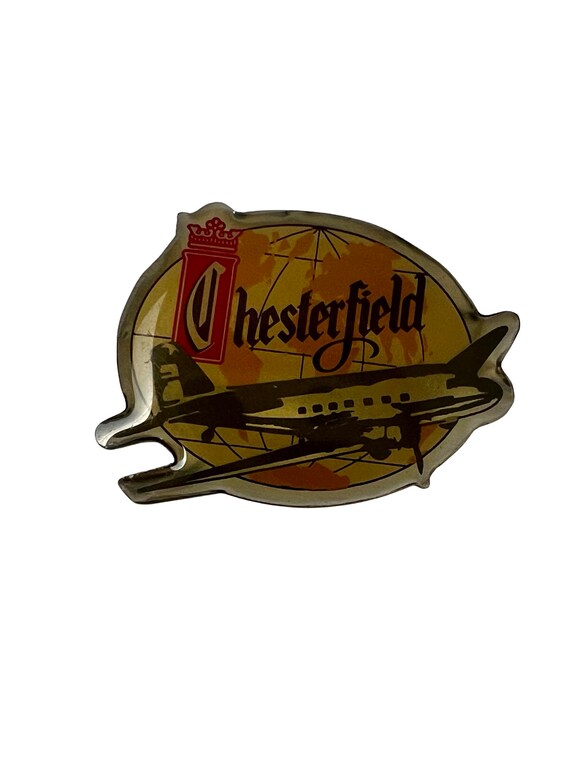 Vintage chesterfield cigarette enamel - Gem