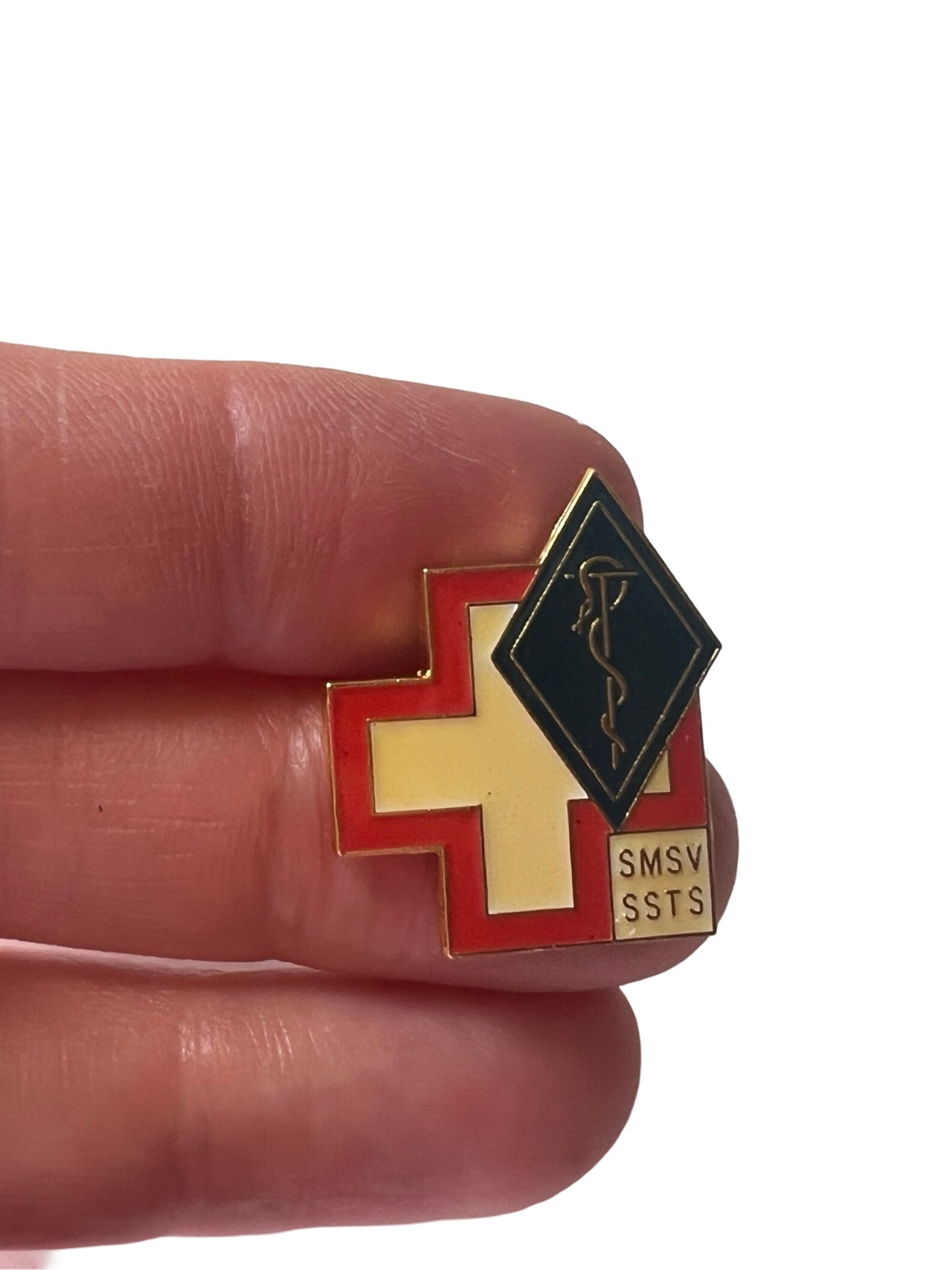 Swiss Army Medical Battalion Enamel Pin Badge, Gift From Switzerland - Etsy