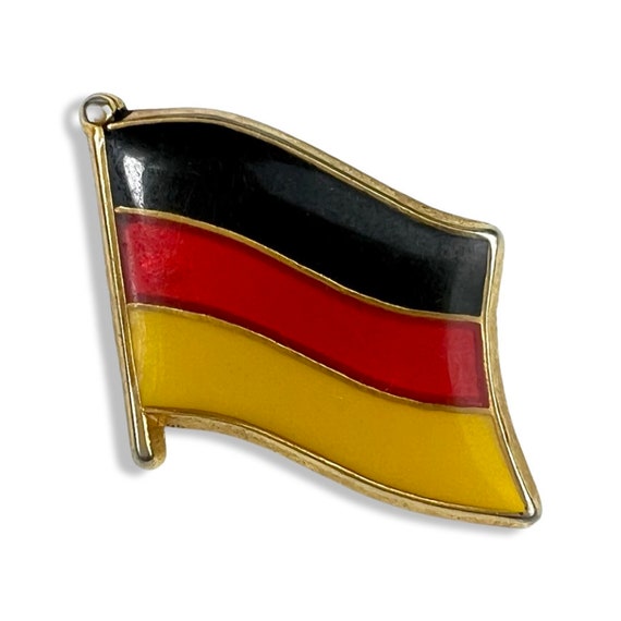Vintage Germany Flag Pin, Flags of the world, Globetr… - Gem
