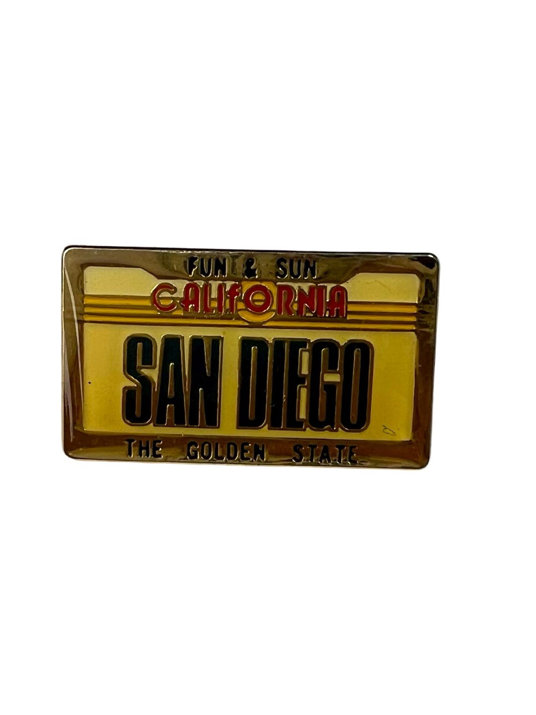 Vintage California San Diego Lapel Pin, USA City Badge Wanderlust ...