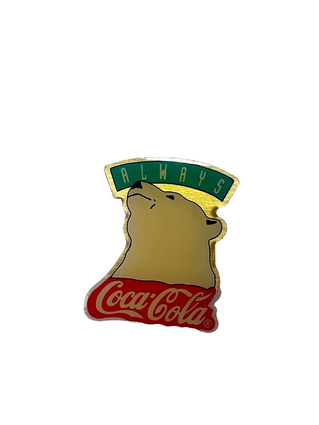 Vintage Always Coca Cola Pola Bear Pin Gift for Coca Cola Collector 80s 90s Nostalgia Gift - Etsy
