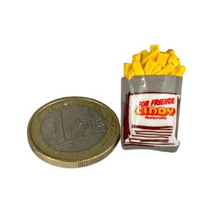 Vintage CINDY Restaurant French Fries Pin Miniature Food Pin Chips ...