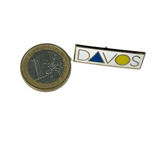 DAVOS RINERHORN VIP Pin Davos Switzerland Pin Retro Ski Badge adventure ...
