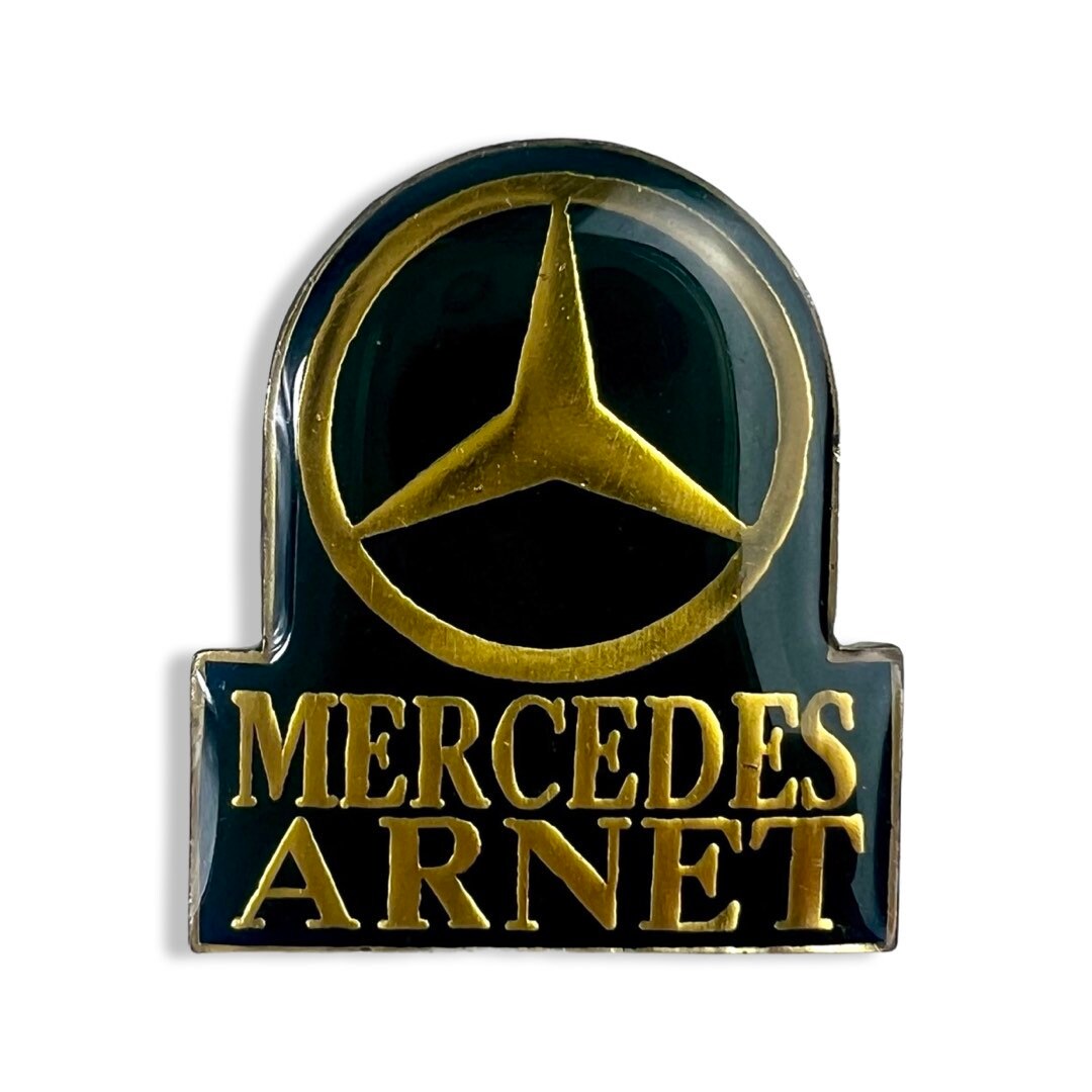 Vintage Mercedes ARNET Logo Lapel Pin Gift for Car Collector Pinback ...