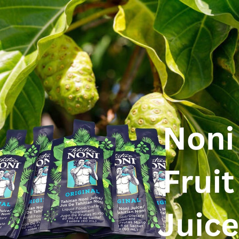 5 Pack Tahitian Noni Juice ORIGINAL Superfruit Sample Sachets - Etsy