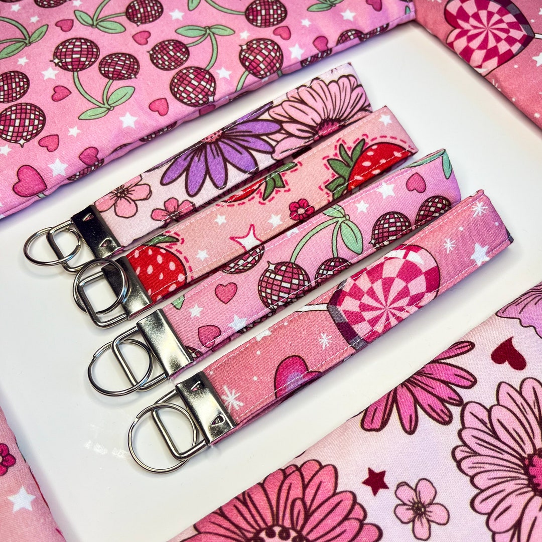 Keychain Wristlet / Y2k Wrist Lanyard for Key, Small Mothers Day Gift ...
