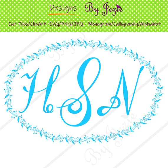 Calligraphy Alphabet Clipart Image