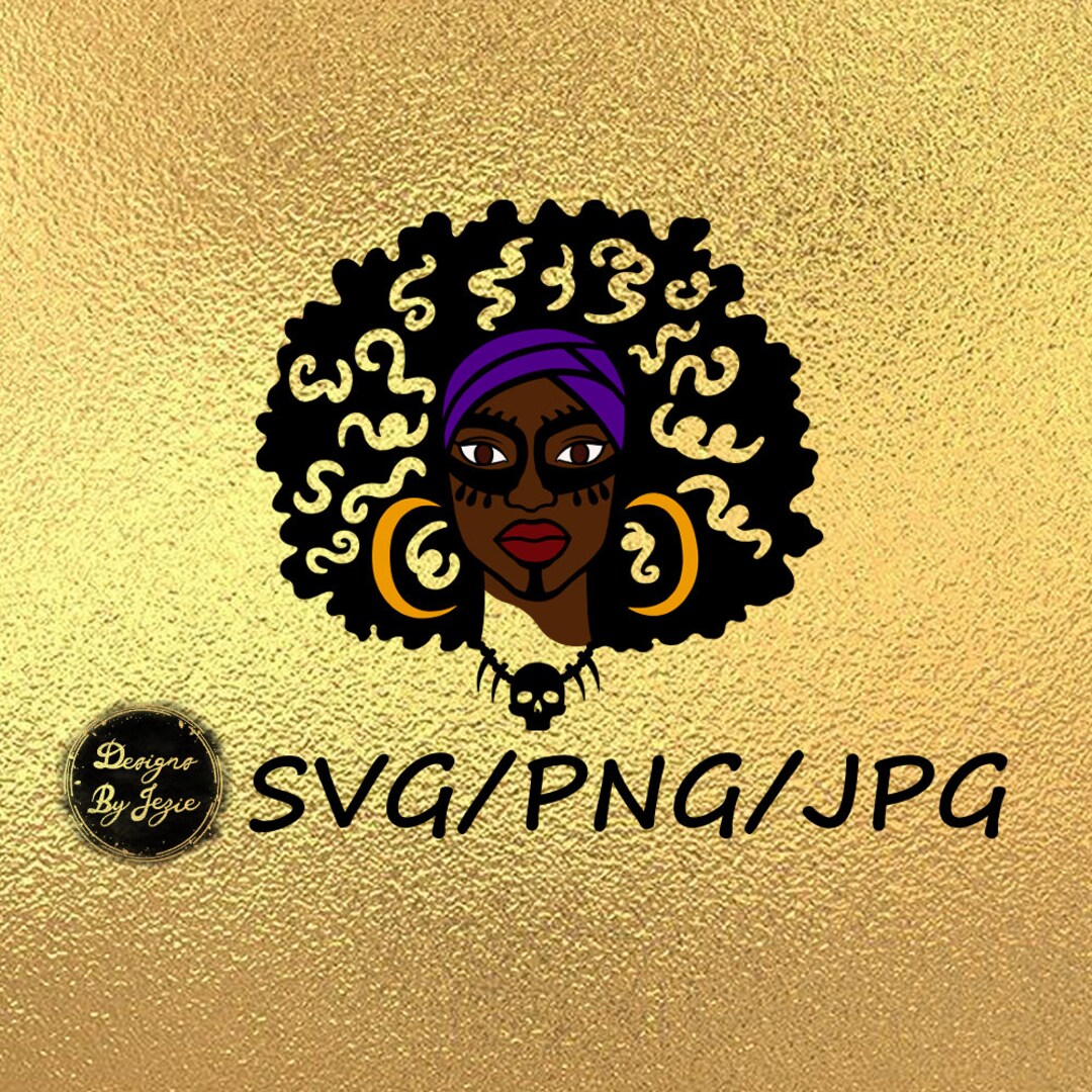 Voodoo Queen in Color SVG Vector Cut File Witch Doctor Svg Machine ...