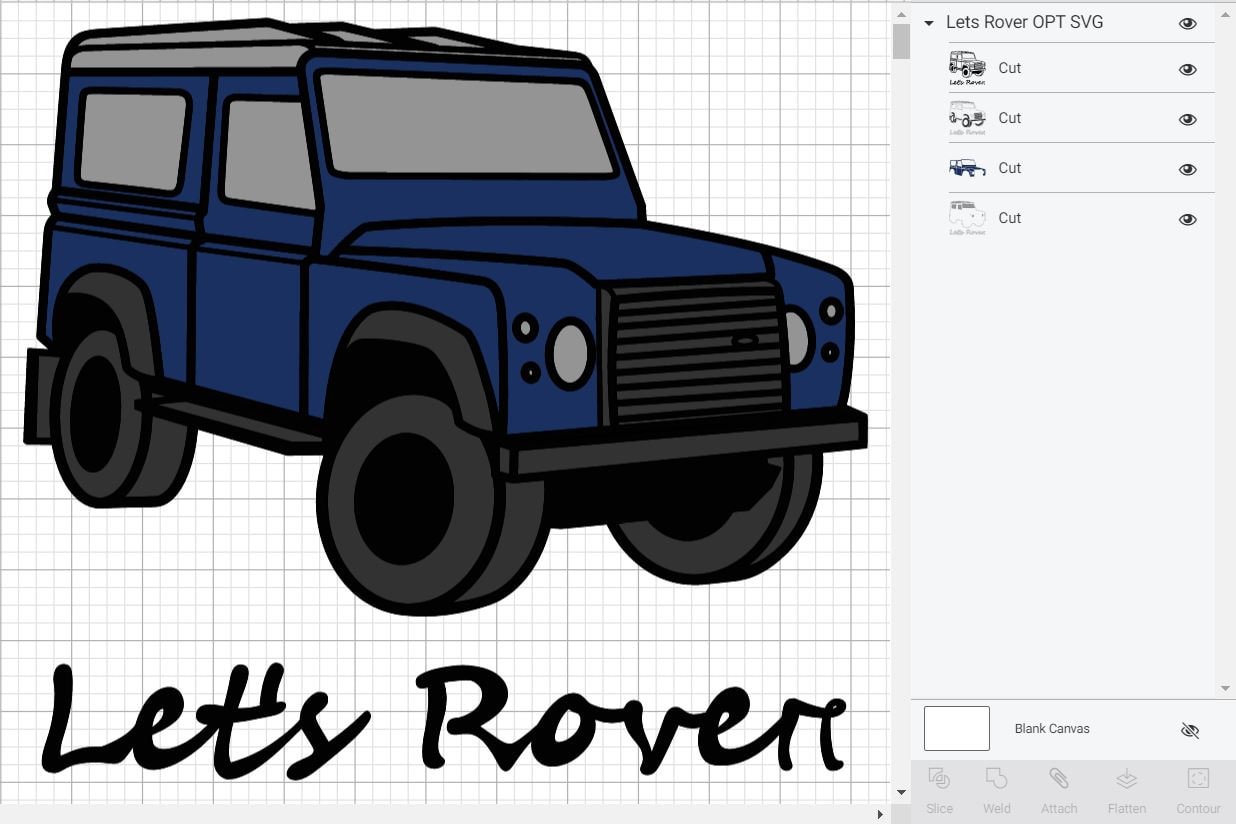 Lets Rover SVG, Land Rover, Machine Cutting Template, SVG Vector Cut ...
