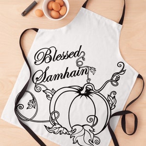 Blessed Samhain Svg Autumn Fall Svg Pumpkin Paper and - Etsy