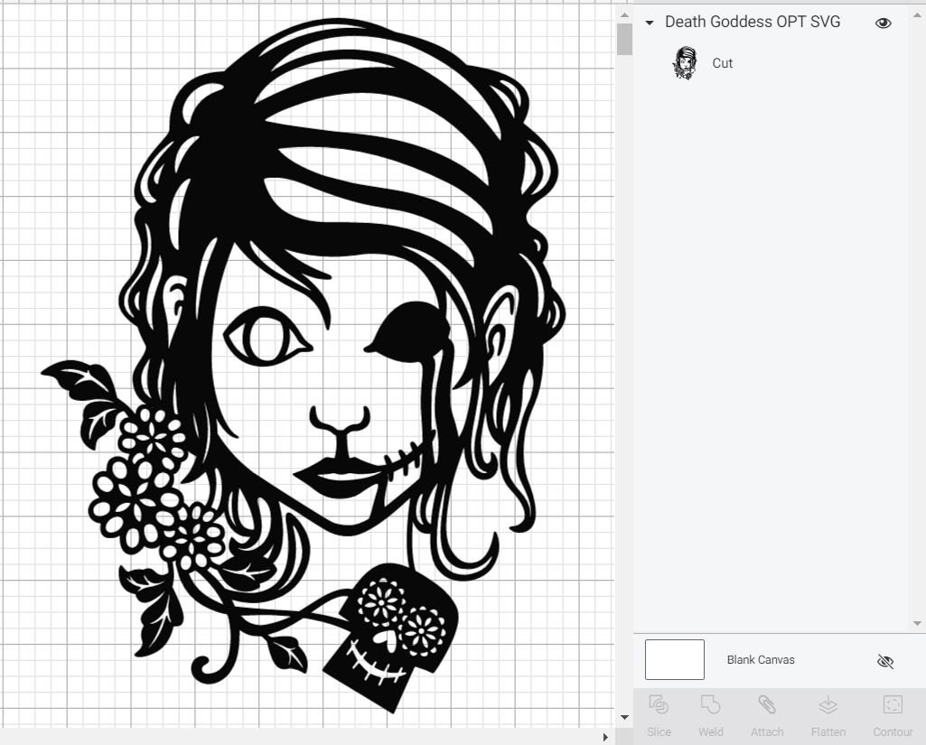 Hela Death Goddess SVG Vector Cut File Norse Mythology Svg Paper ...