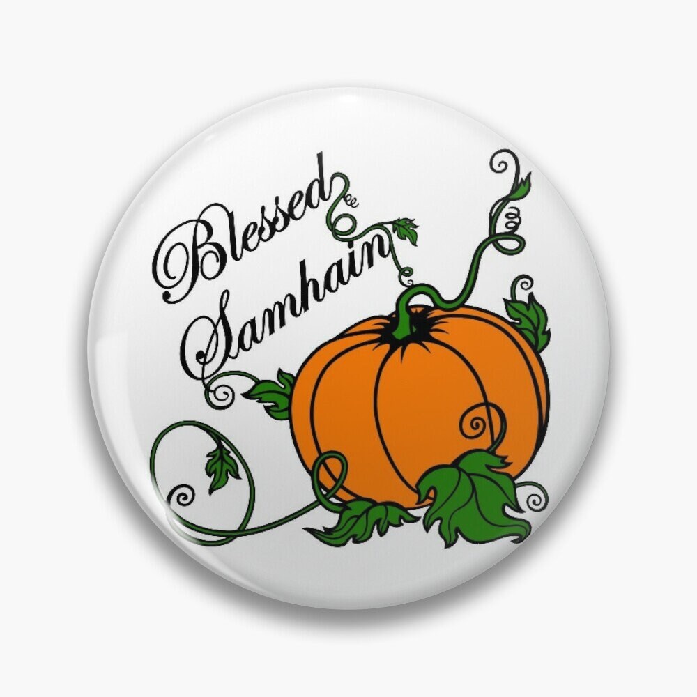 Blessed Samhain in Color Svg, Autumn Fall Svg, Pumpkin, Machine Cutting ...