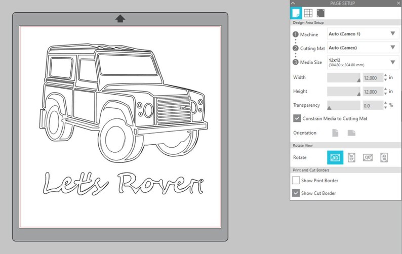 Lets Rover SVG, Land Rover, Machine Cutting Template, SVG Vector Cut ...