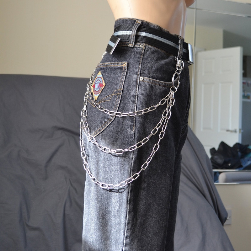 Goth Chain Lanyard - Etsy UK