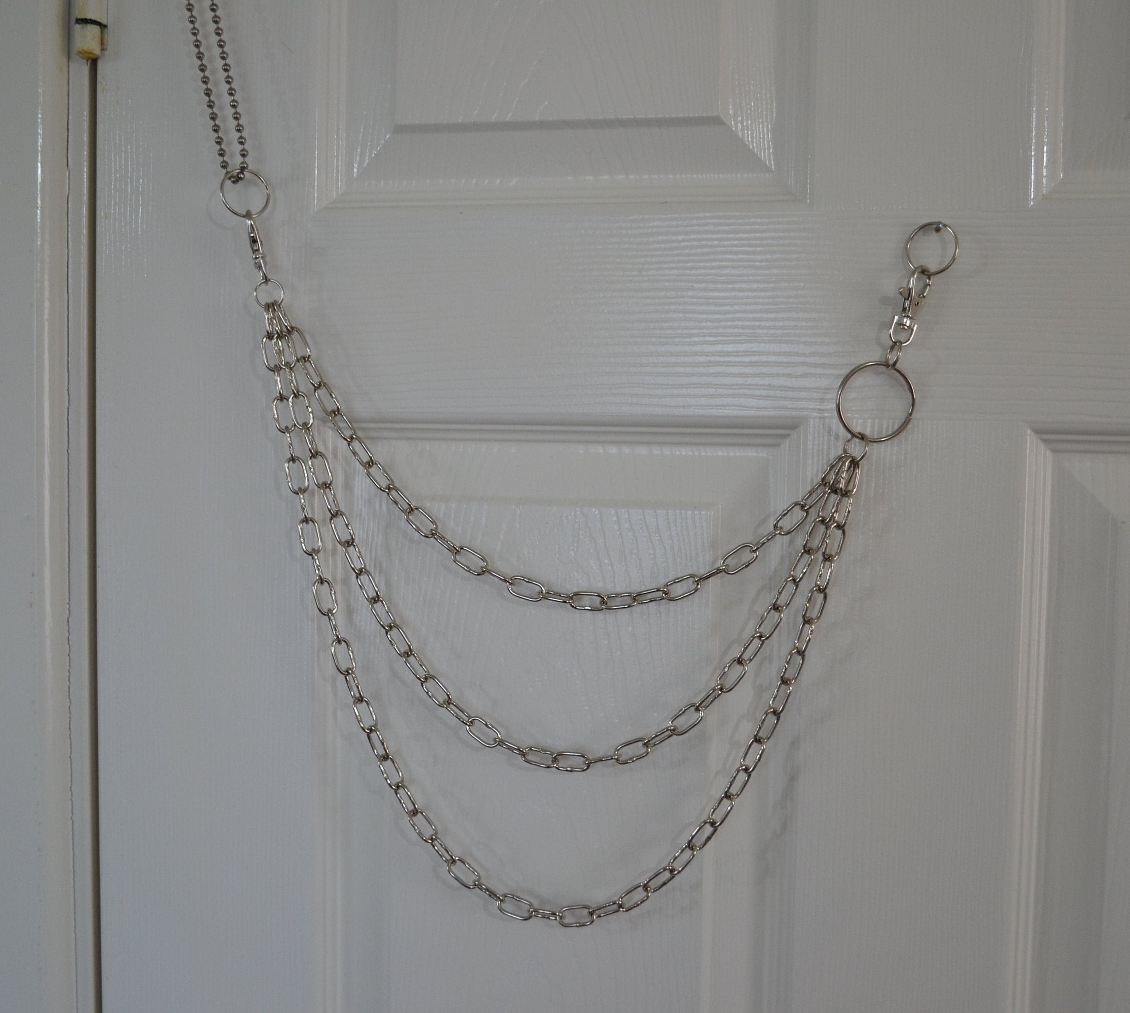 Triple Wallet Chain With O Ring, Belt Chain, 90's Trouser Chain ...
