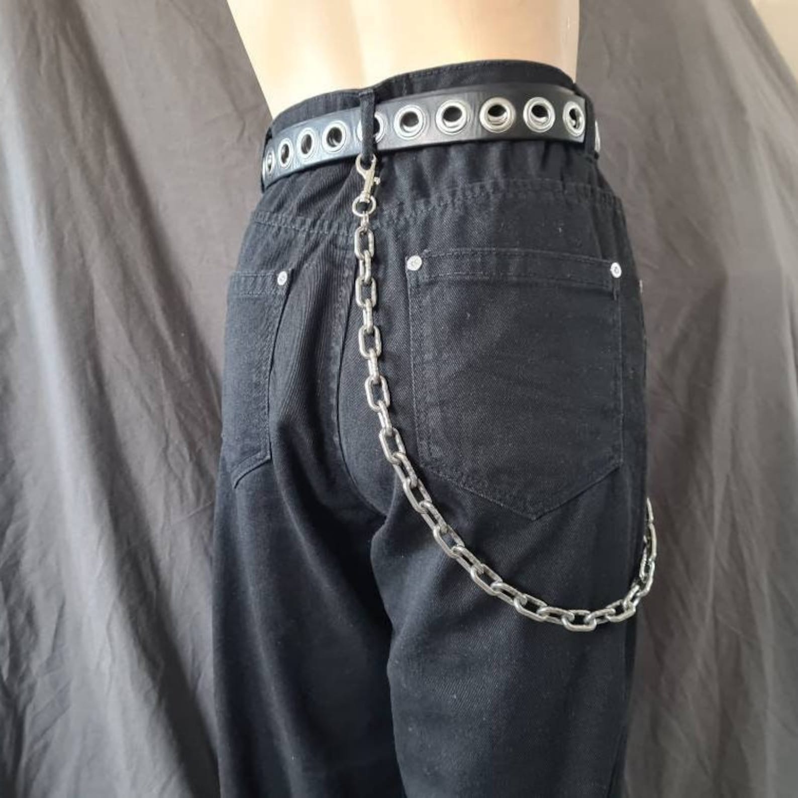 Thick Wallet Chain, Bulky, Chunky, Heavy Belt Chain, 90's Trouser Chain ...