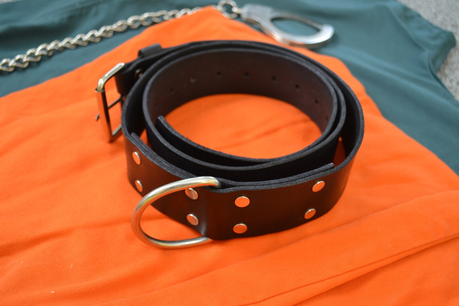 Handcuff Belt 2 Inch Wide Extra Large and Small BDSM Prisoner - Etsy Sweden
